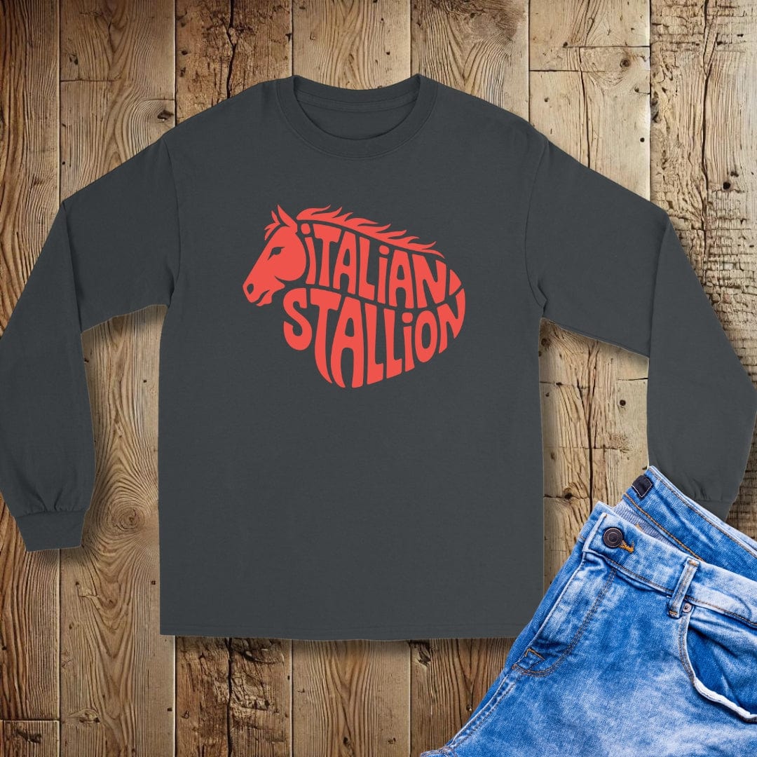 Italian Stallion Unisex Long Sleeve Tee – Paisano Prints