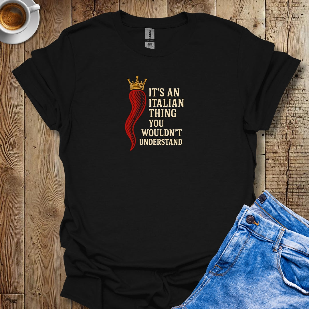 Italian Thing Cornicello Malocchio T-Shirt – Paisano Prints